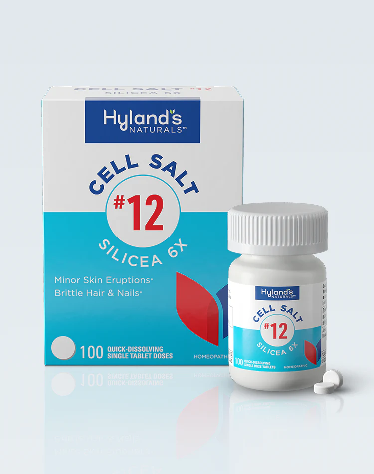 Hyland's Cell Salts - 100 tablet #12 Silicea - Health Simplified