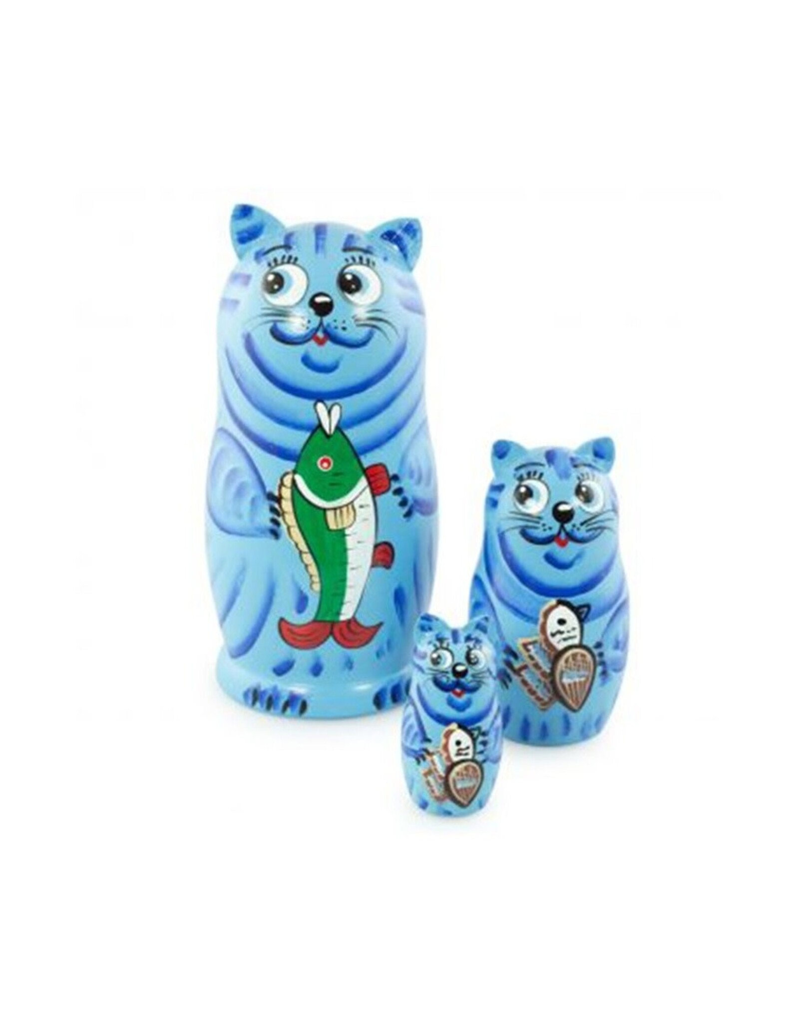 Blue Cat Nesting Set - TMORA Shop