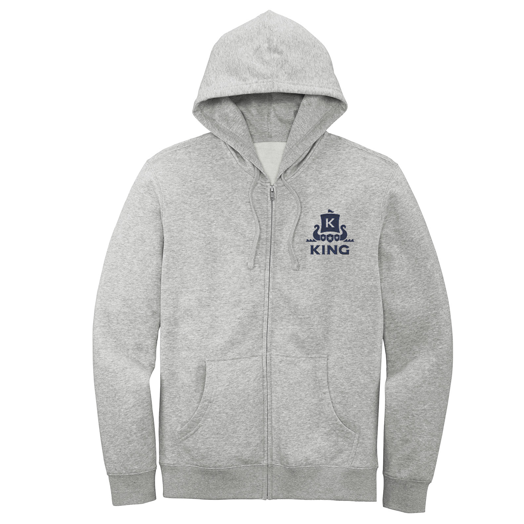VIT Fleece Full-Zip Hoodie - King School Store