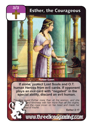 PoC: Esther, the Courageous - Three Lions Gaming