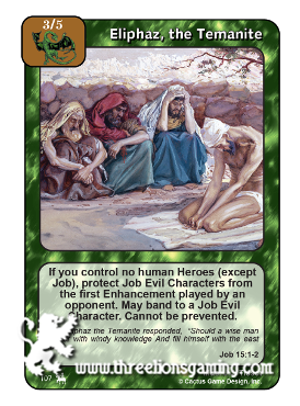 RoJ: Eliphaz, the Temanite - Three Lions Gaming