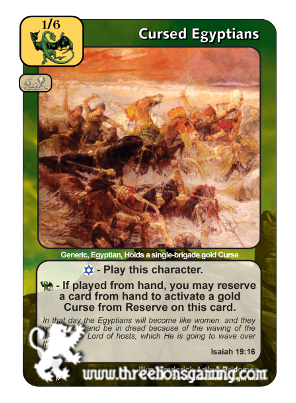 PoC: Cursed Egyptians - Three Lions Gaming