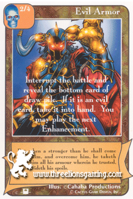 C/D: Evil Armor - Three Lions Gaming