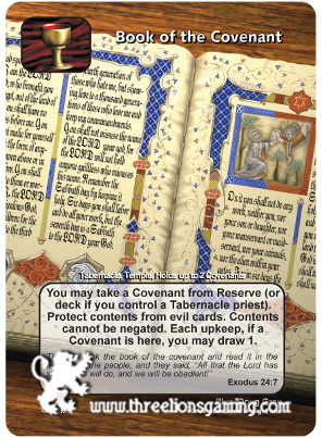 PoC: Book of the Covenant - Three Lions Gaming