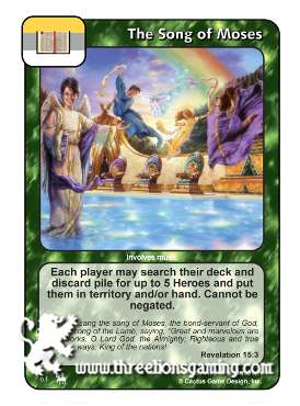 RoJ: The Song of Moses - Three Lions Gaming