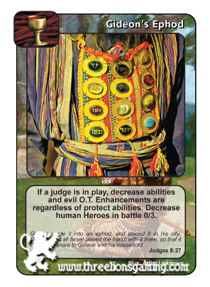 FoM: Gideon's Ephod - Three Lions Gaming