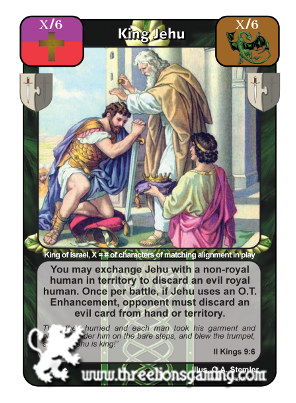 FoM: King Jehu - Three Lions Gaming