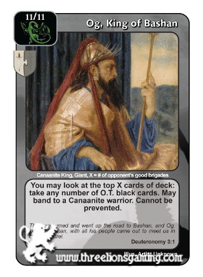 FoM: Og, King of Bashan - Three Lions Gaming