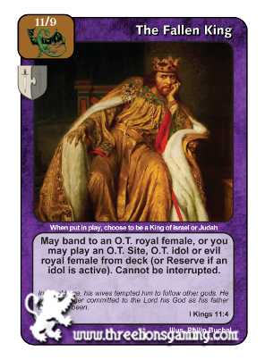 FoM: The Fallen King - Three Lions Gaming