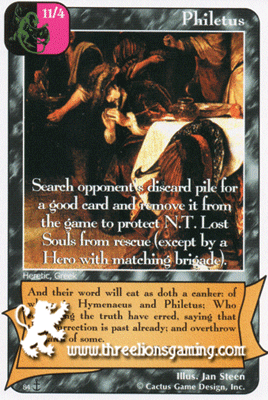 Di: Philetus - Three Lions Gaming