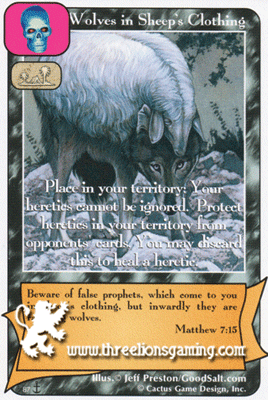 Di: Wolves in Sheep's Clothing - Three Lions Gaming