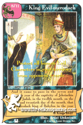 Priests: King Evil-merodach - Three Lions Gaming