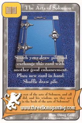 Ki: The Acts of Solomon - Three Lions Gaming