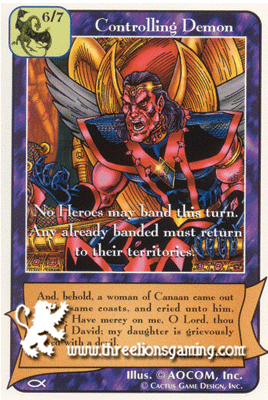 Ap: Controlling Demon - Three Lions Gaming