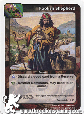 PoC: Foolish Shepherd - Three Lions Gaming