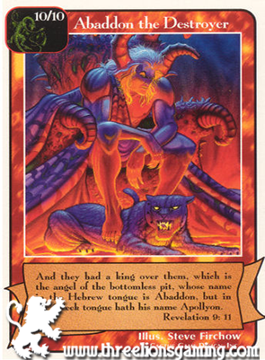Orig: Abaddon the Destroyer - Three Lions Gaming