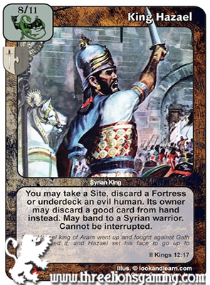 LoC: King Hazael - Three Lions Gaming