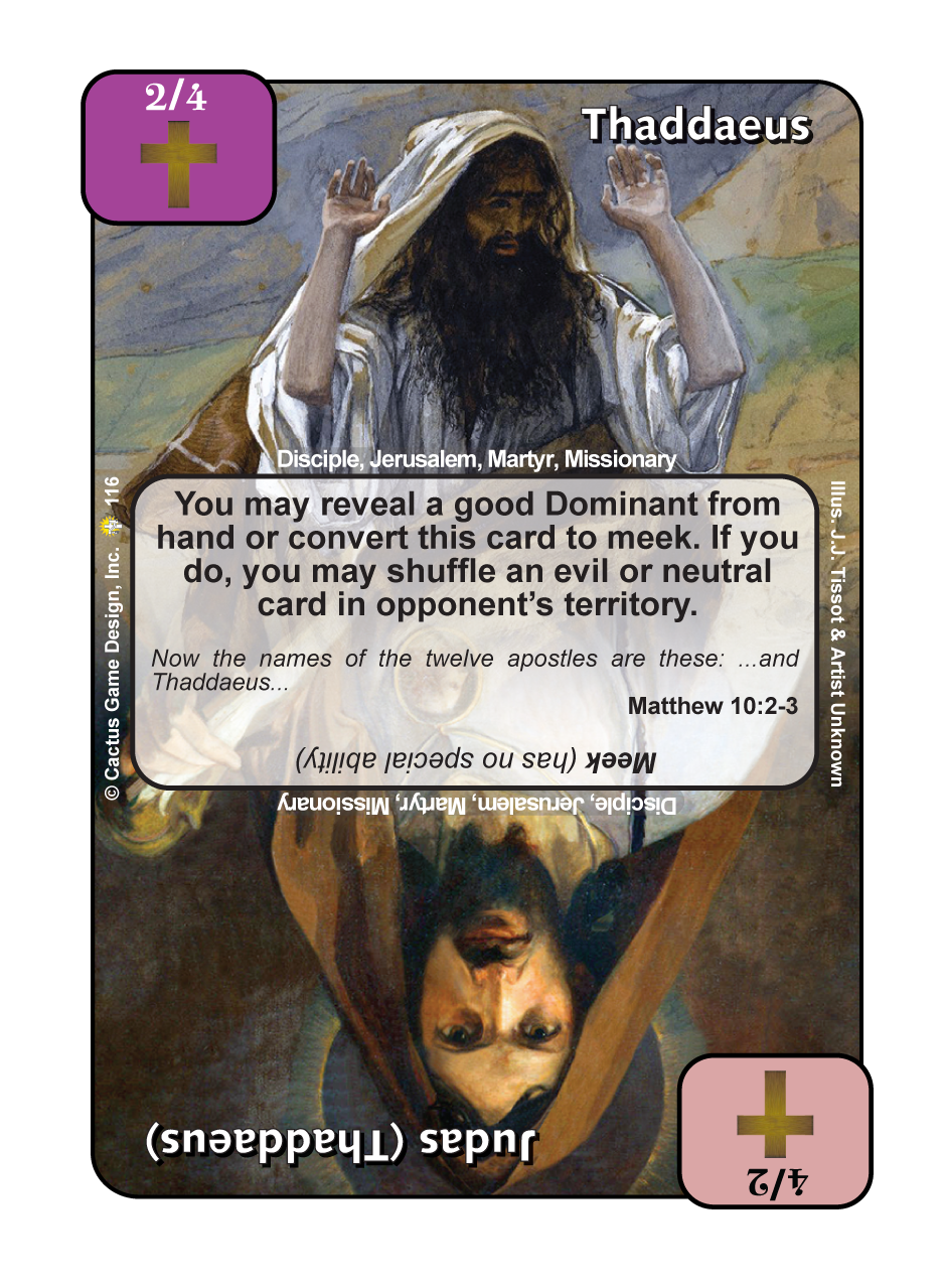 GoC: Thaddaeus/Judas (Thaddaeus) - Three Lions Gaming