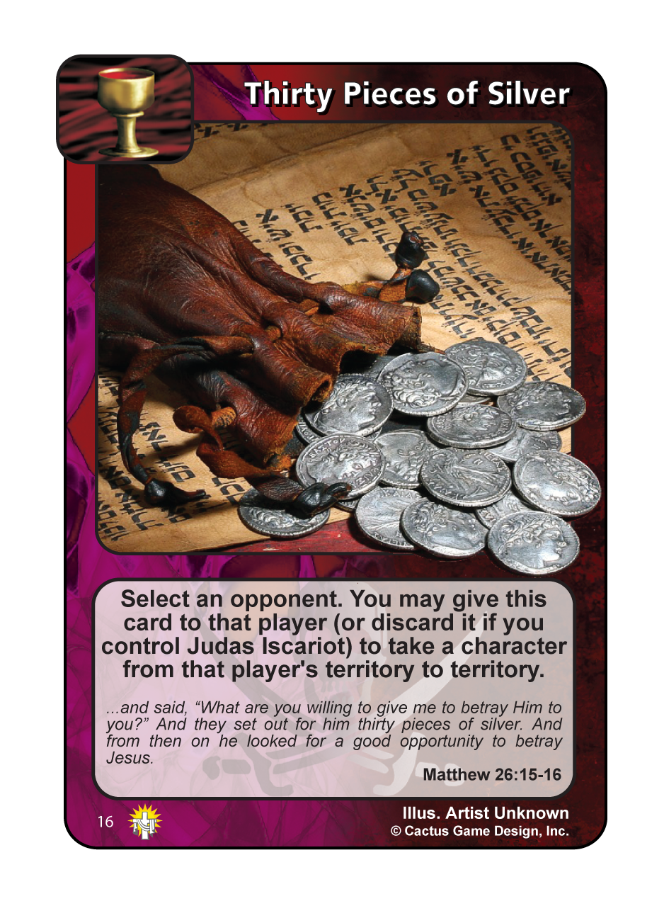 GoC: Thirty Pieces of Silver - Three Lions Gaming