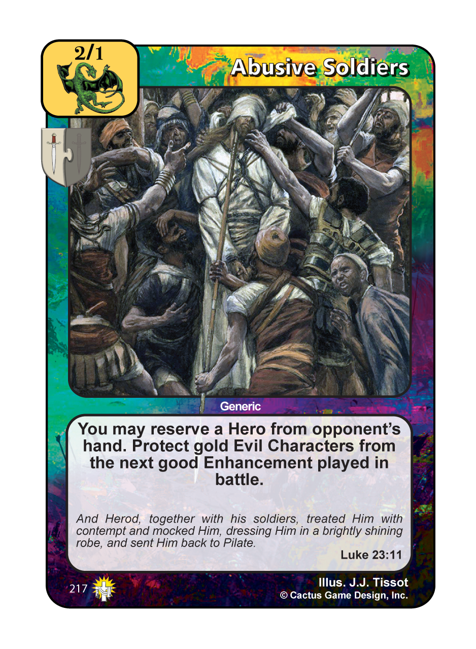 GoC: Abusive Soldiers - Three Lions Gaming