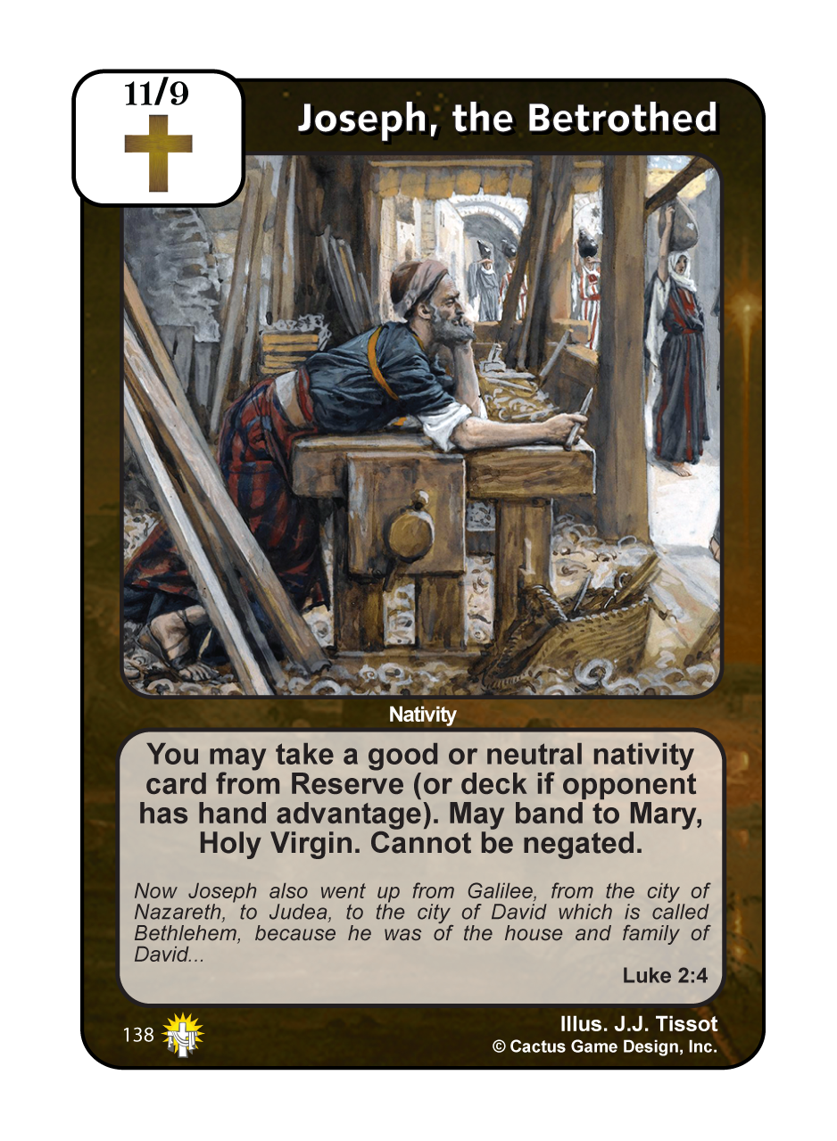 GoC: Joseph, the Betrothed - Three Lions Gaming