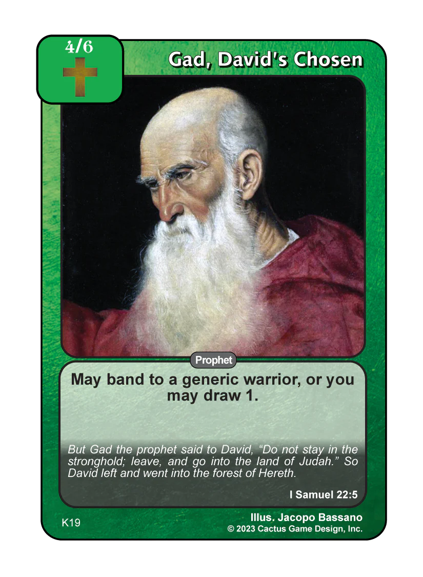 Gad, David's Chosen - Three Lions Gaming