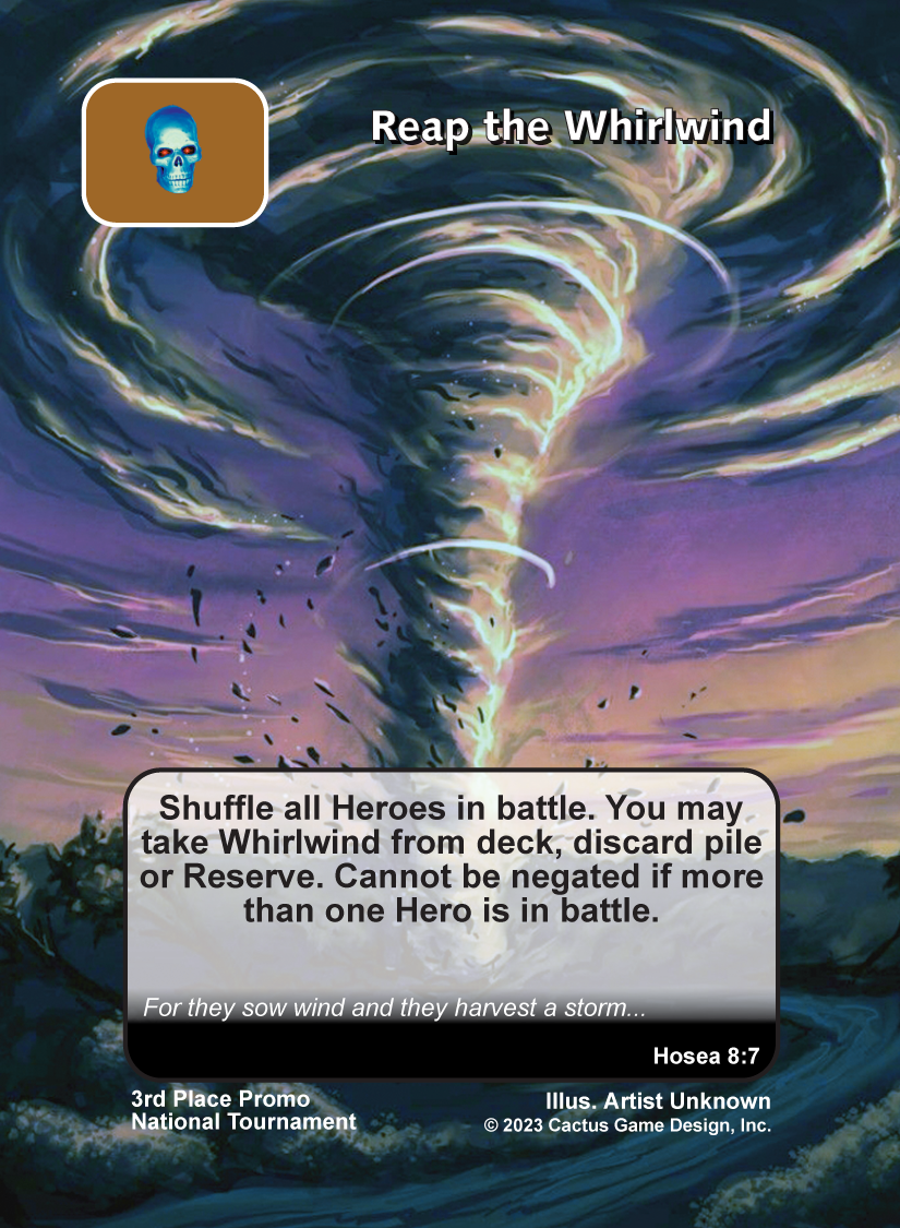 Promo: Reap the Whirlwind - Three Lions Gaming