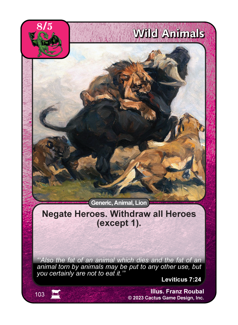 IR: Wild Animals - Three Lions Gaming