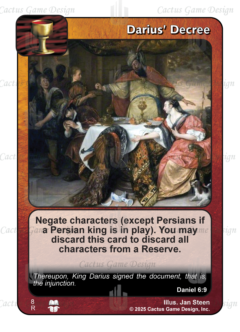 Times to Come: Darius' Decree - Three Lions Gaming