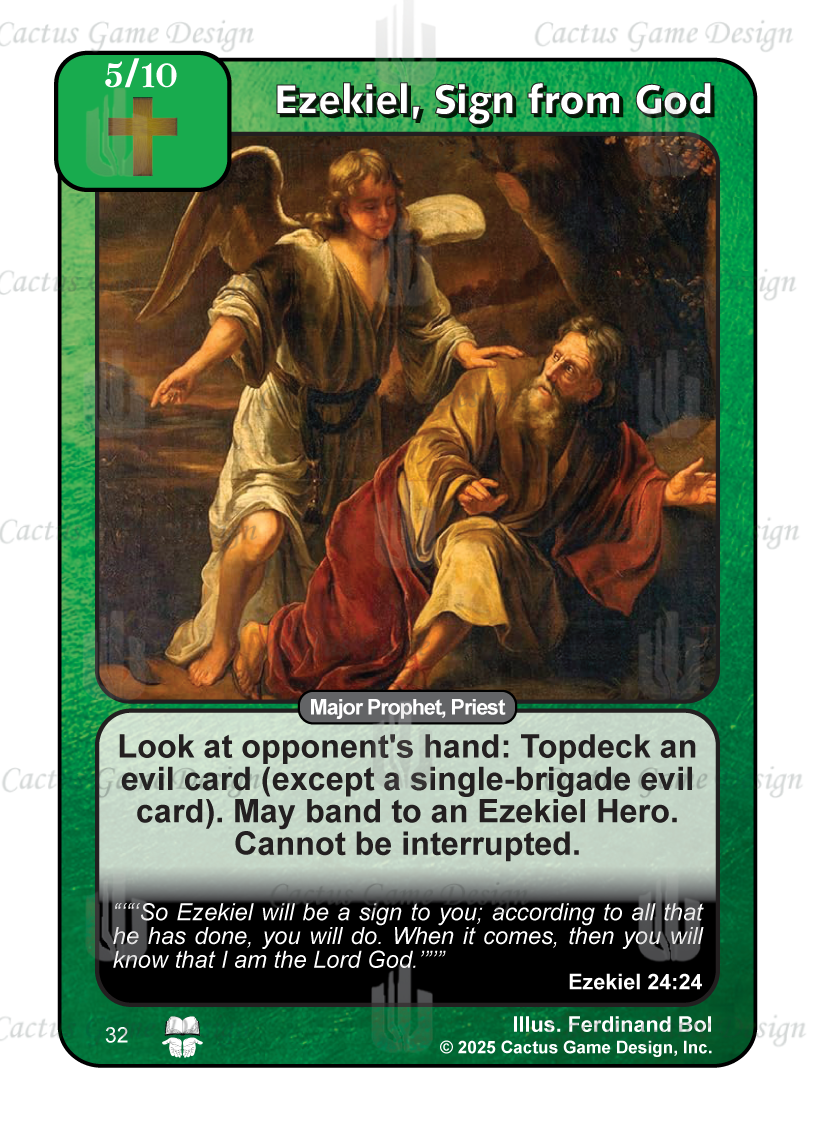 Times to Come: Ezekiel, Sign from God - Three Lions Gaming