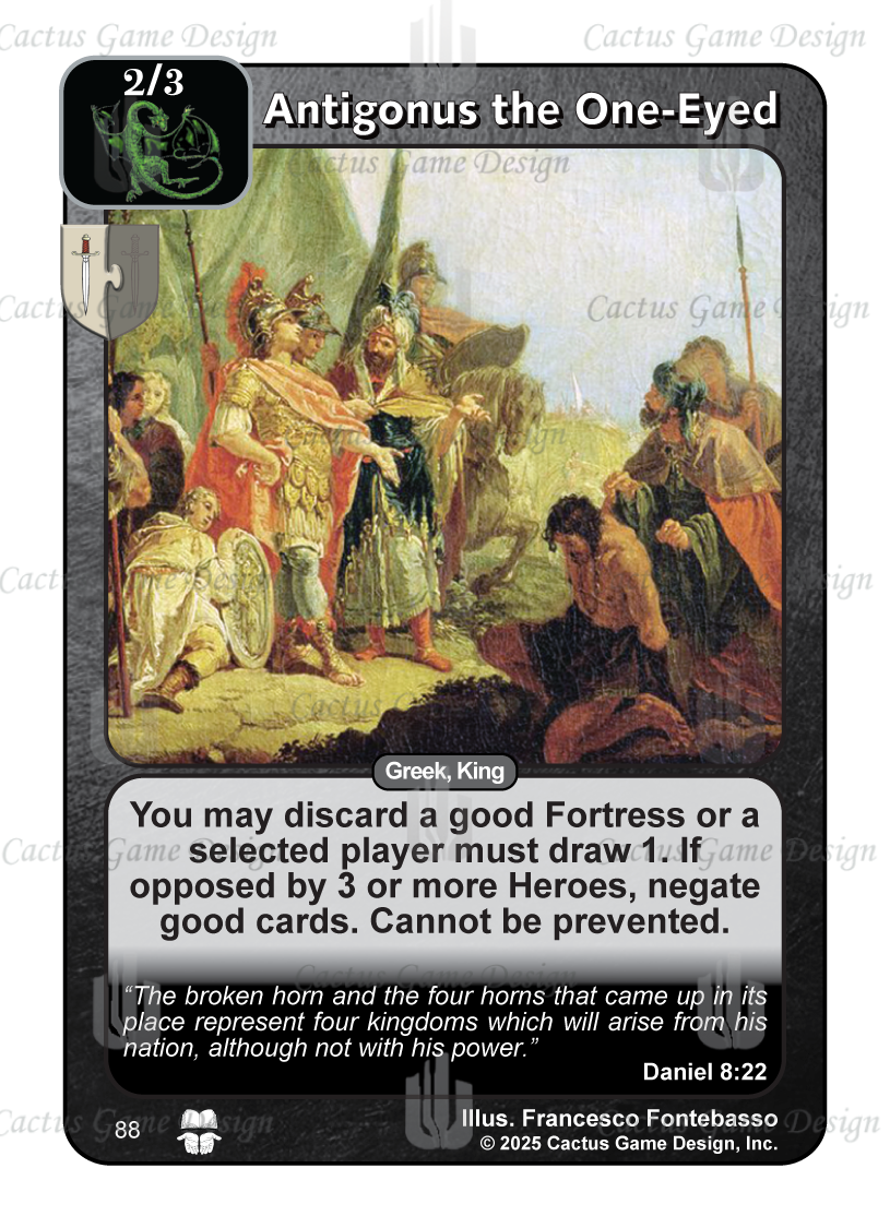 Times to Come: Antigonus the One Eyed - Three Lions Gaming