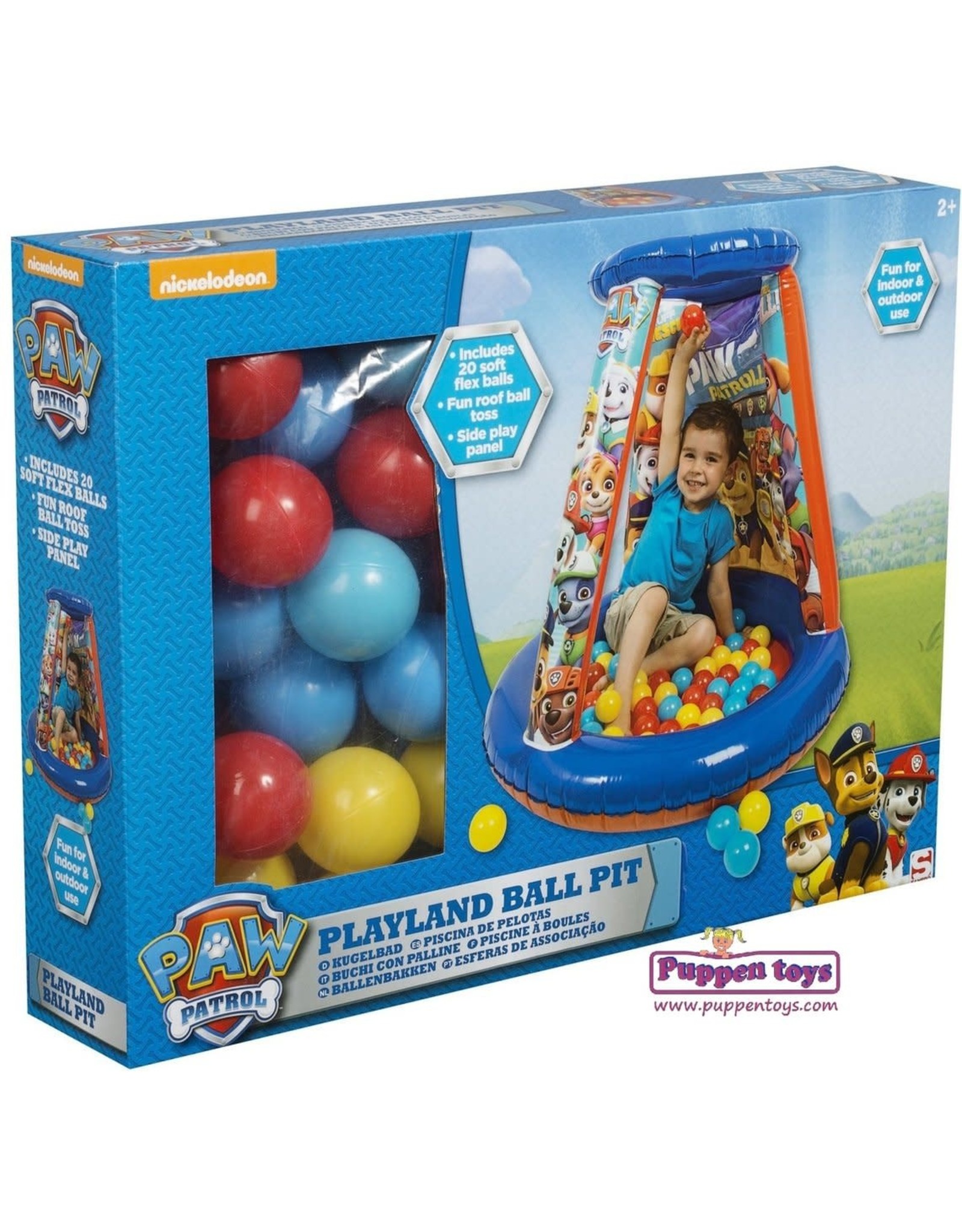 Paw Patrol Inflatable Playland Ball Pit With 20 Soft Flex 59 Off