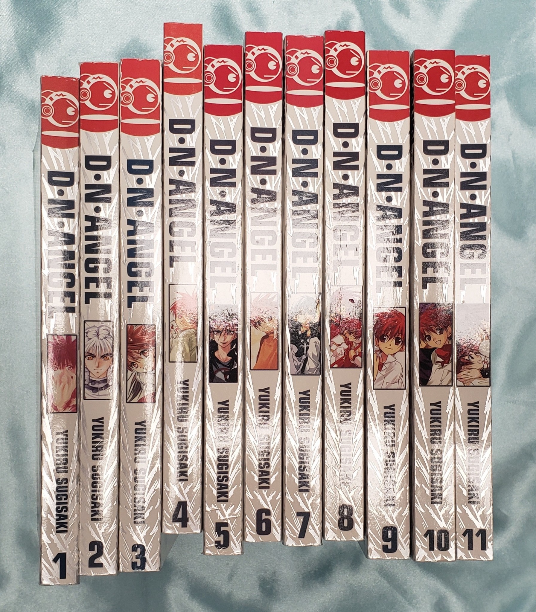 DN Angel vol. 1-11 Manga Bundle (used) - Black Knight Anime