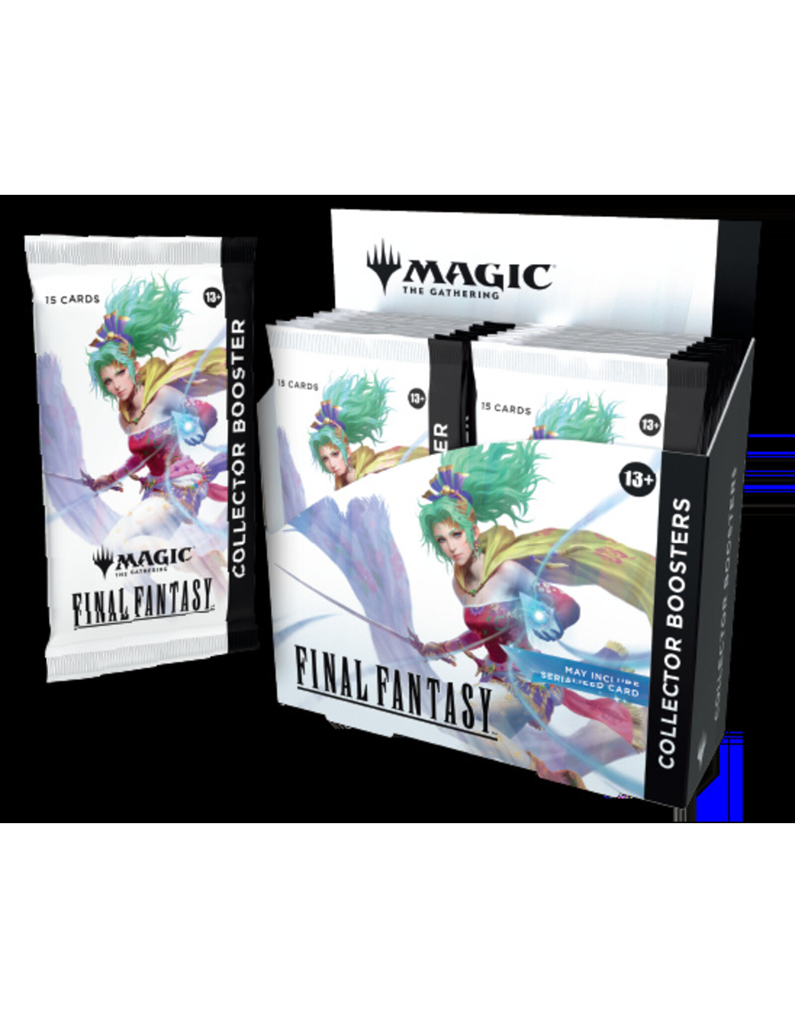 Magic the Gathering Final Fantasy Collector's Booster Pack - Black ...