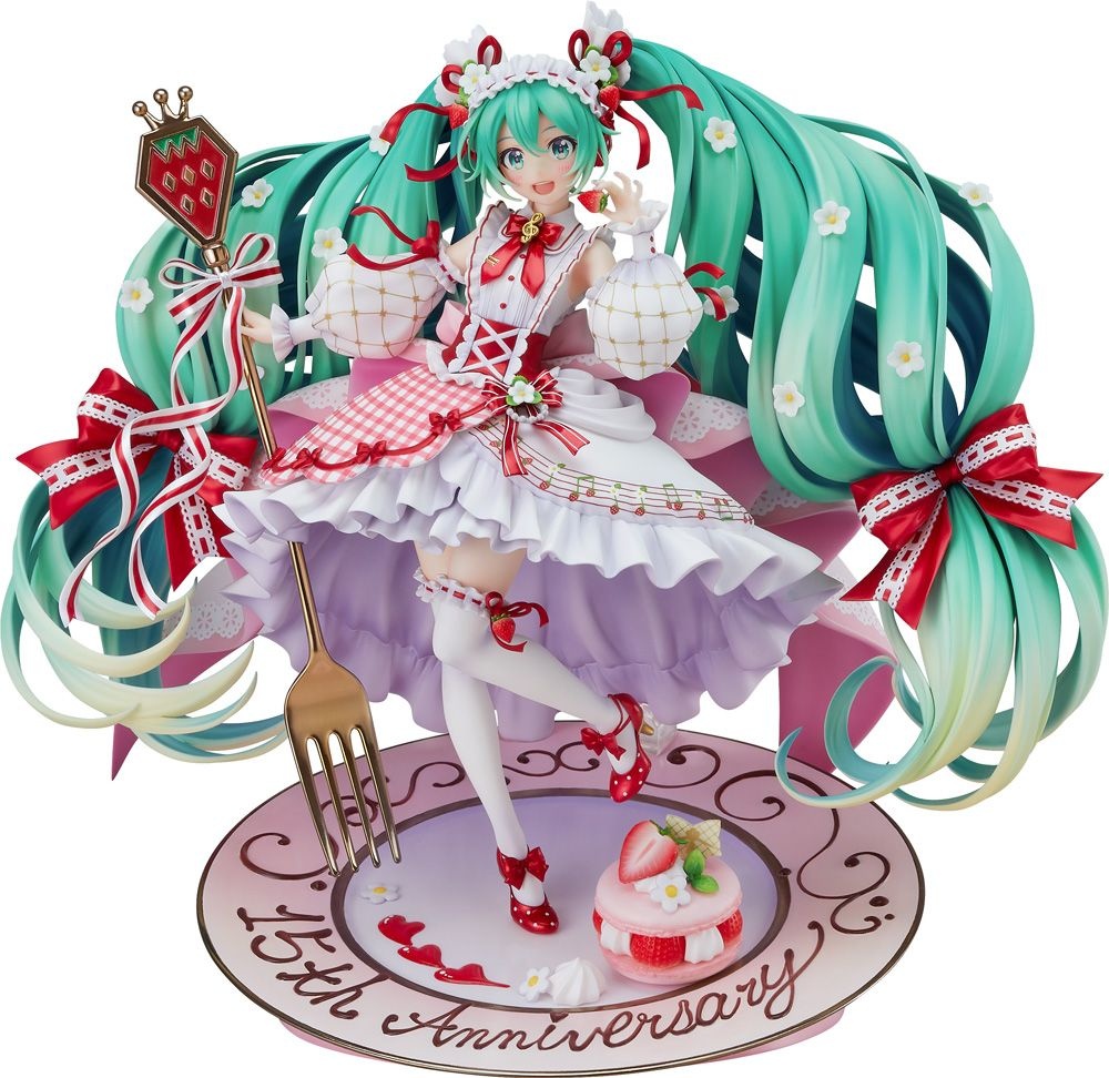 Hatsune Miku 15th Anniversary Ver. 1/7 Scale Figure *Pre-order* - Black ...