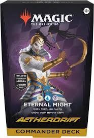 Aetherdrift commander precon Eternal Might - The Geekery LLC