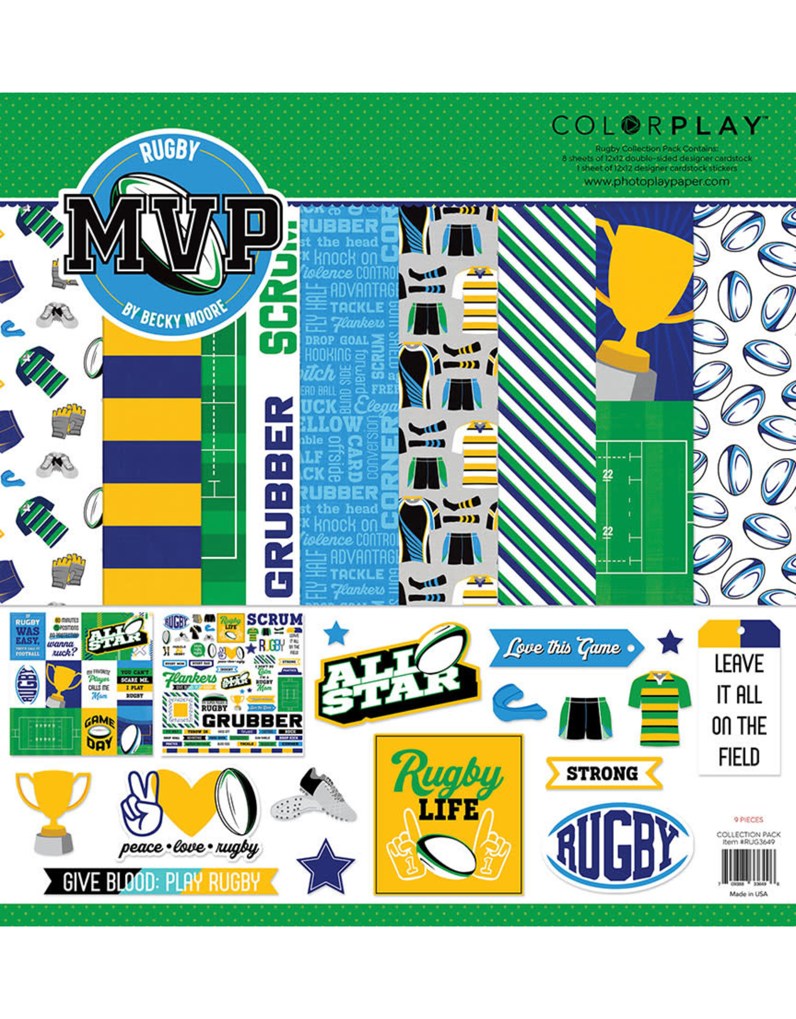PHOTOPLAY MVP Rugby - Collection Pack - The Nic Nook