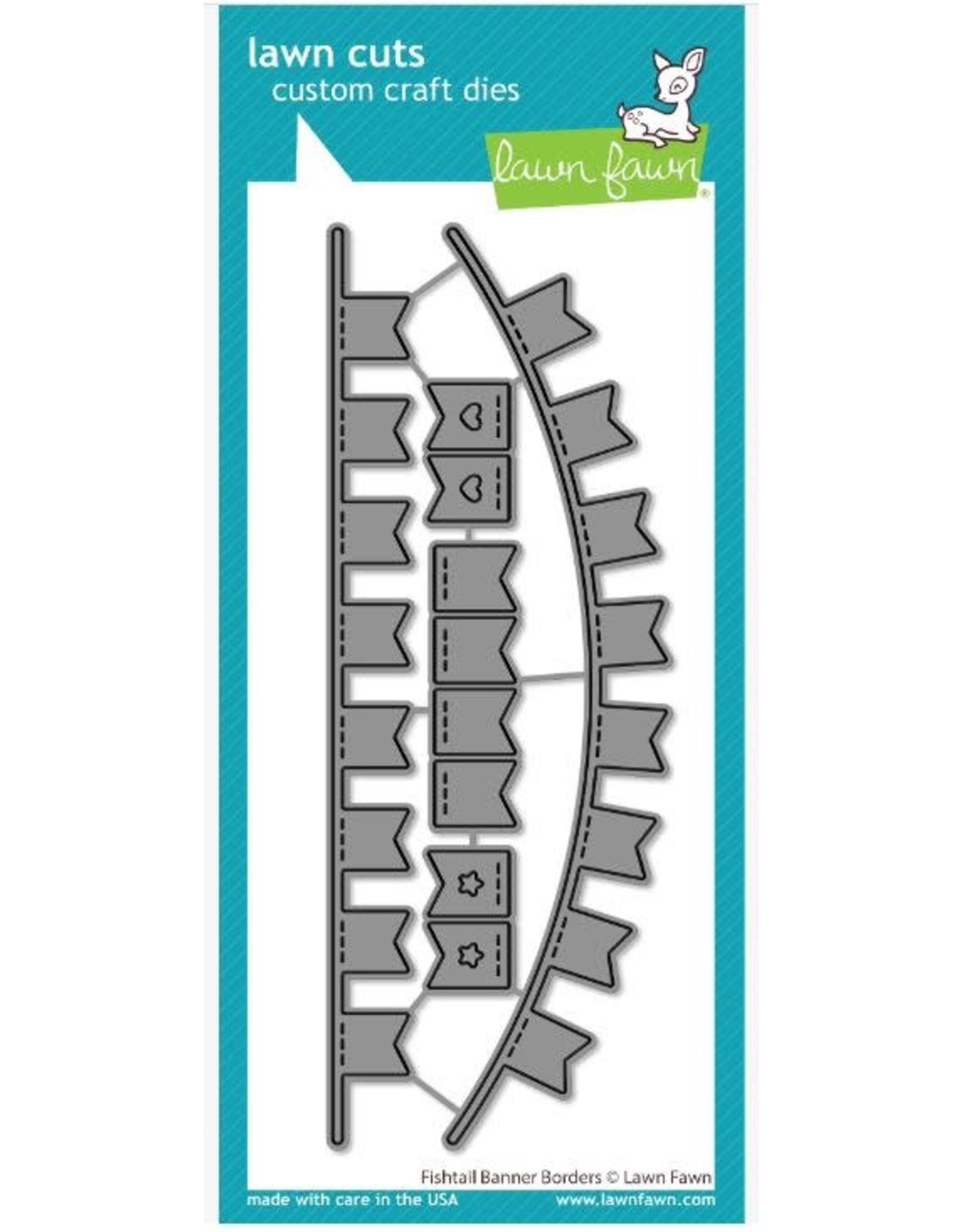 Lawn Fawn Fishtail Banner Borders - The Nic Nook