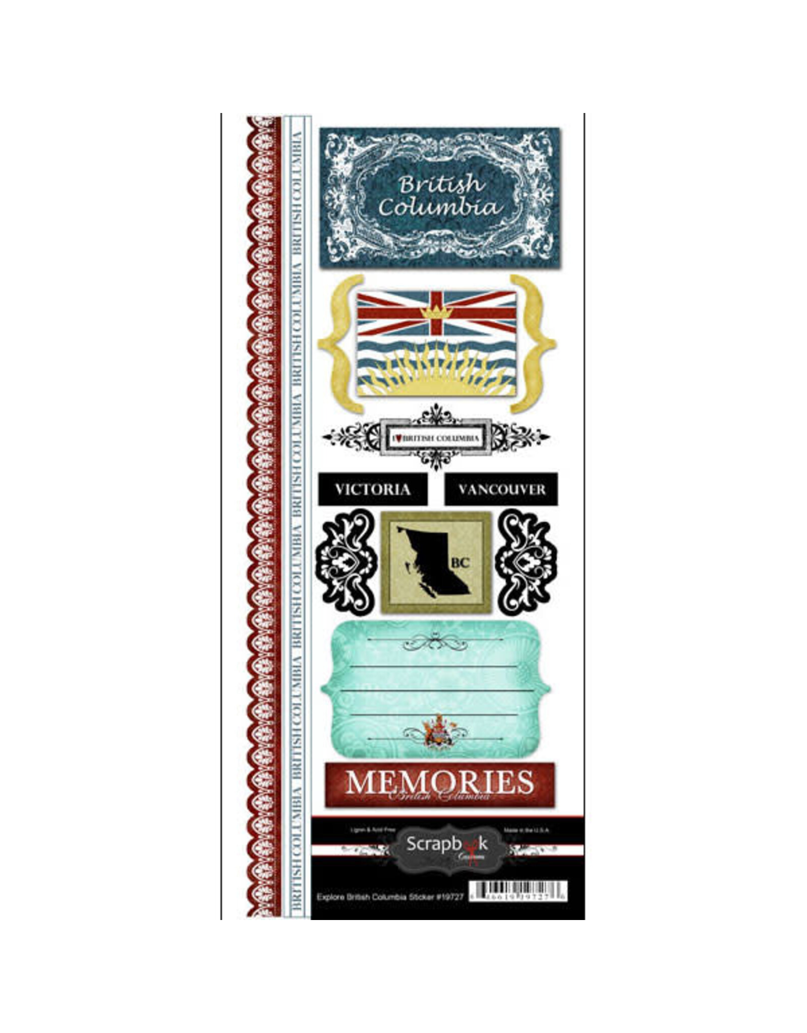 BC explore country stickers - The Nic Nook