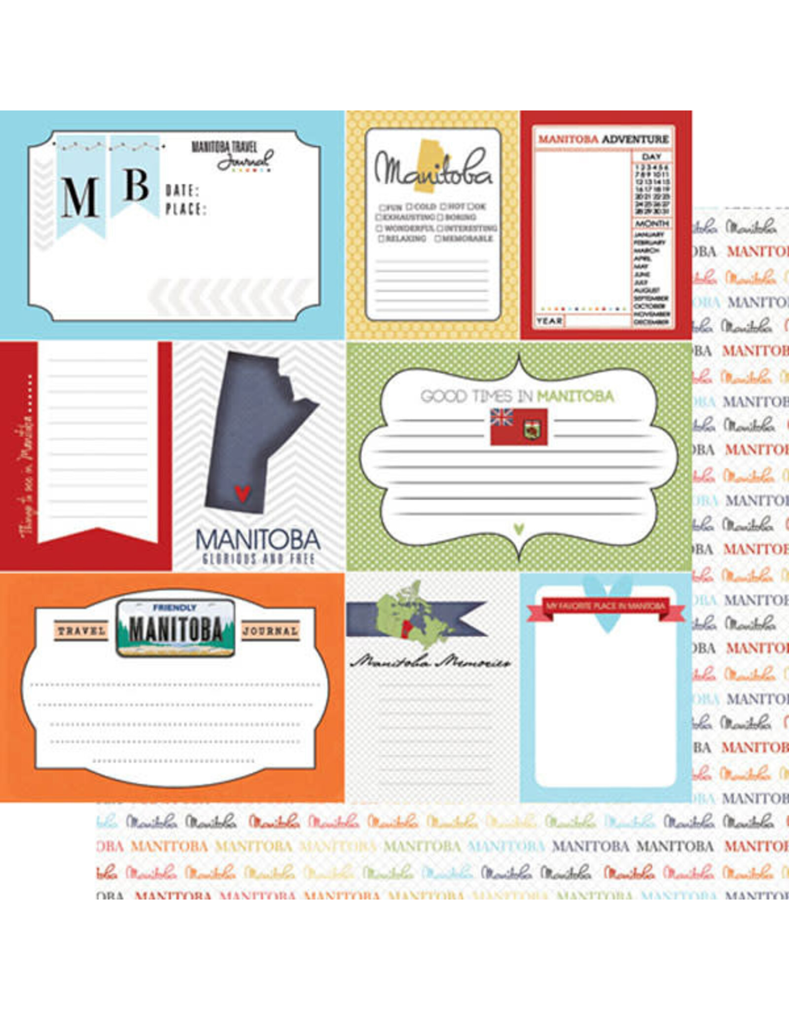 Manitoba Travel journal paper - The Nic Nook