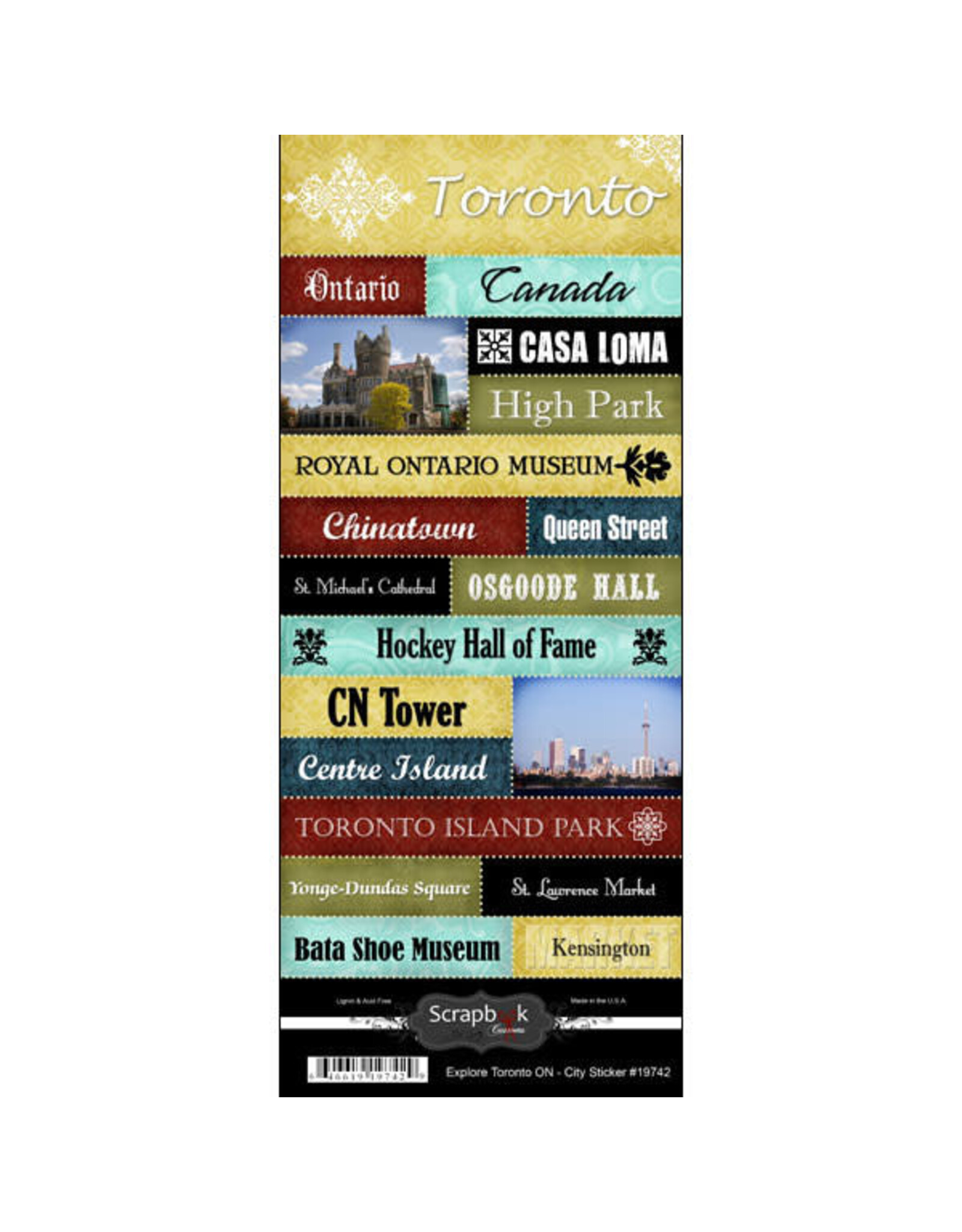 Toronto explore city stickers - The Nic Nook