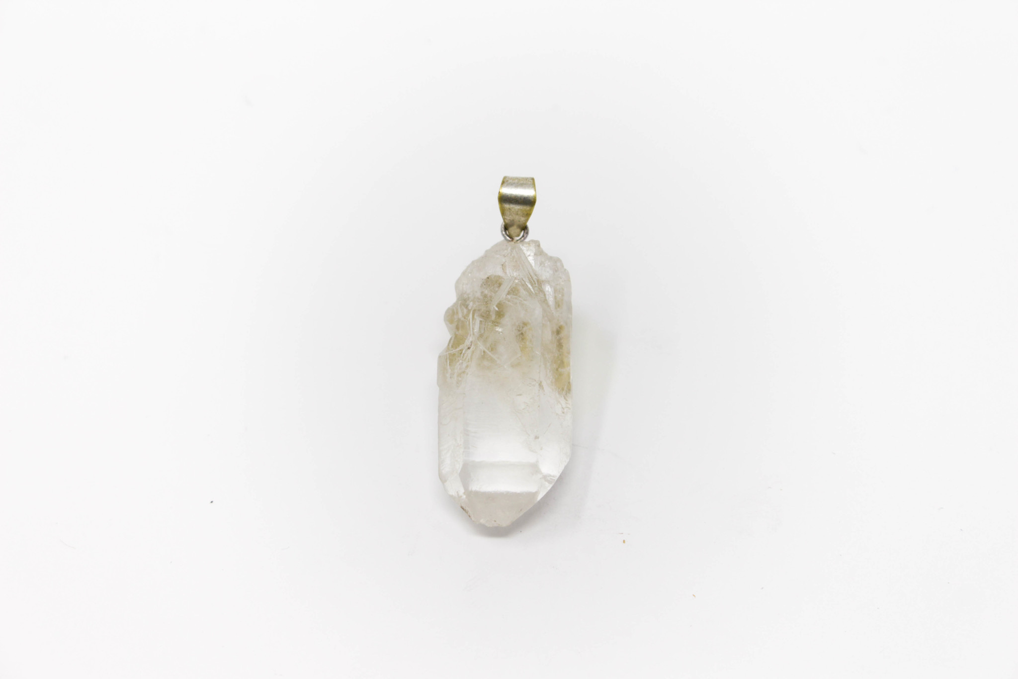 Clear Quartz Point Pendant - The Crystal Ark