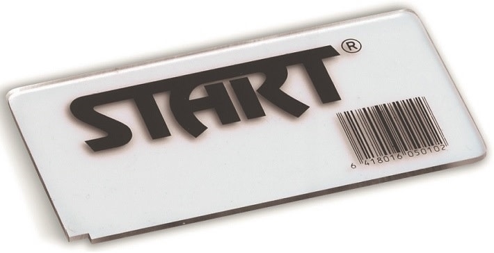 Acryl scraper 3mm - Ski scraper 3mm - Sports aux Puces VéloGare