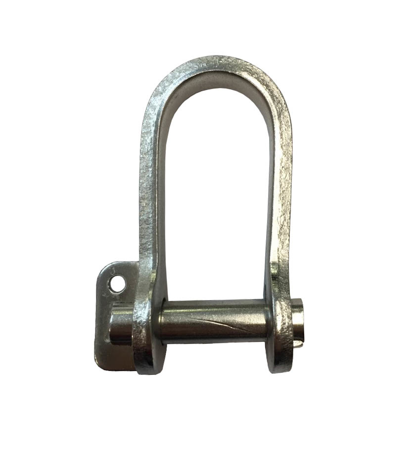 Stainless Steel Shackle Long 8mm x 42mm - Fogh Boat Supplies