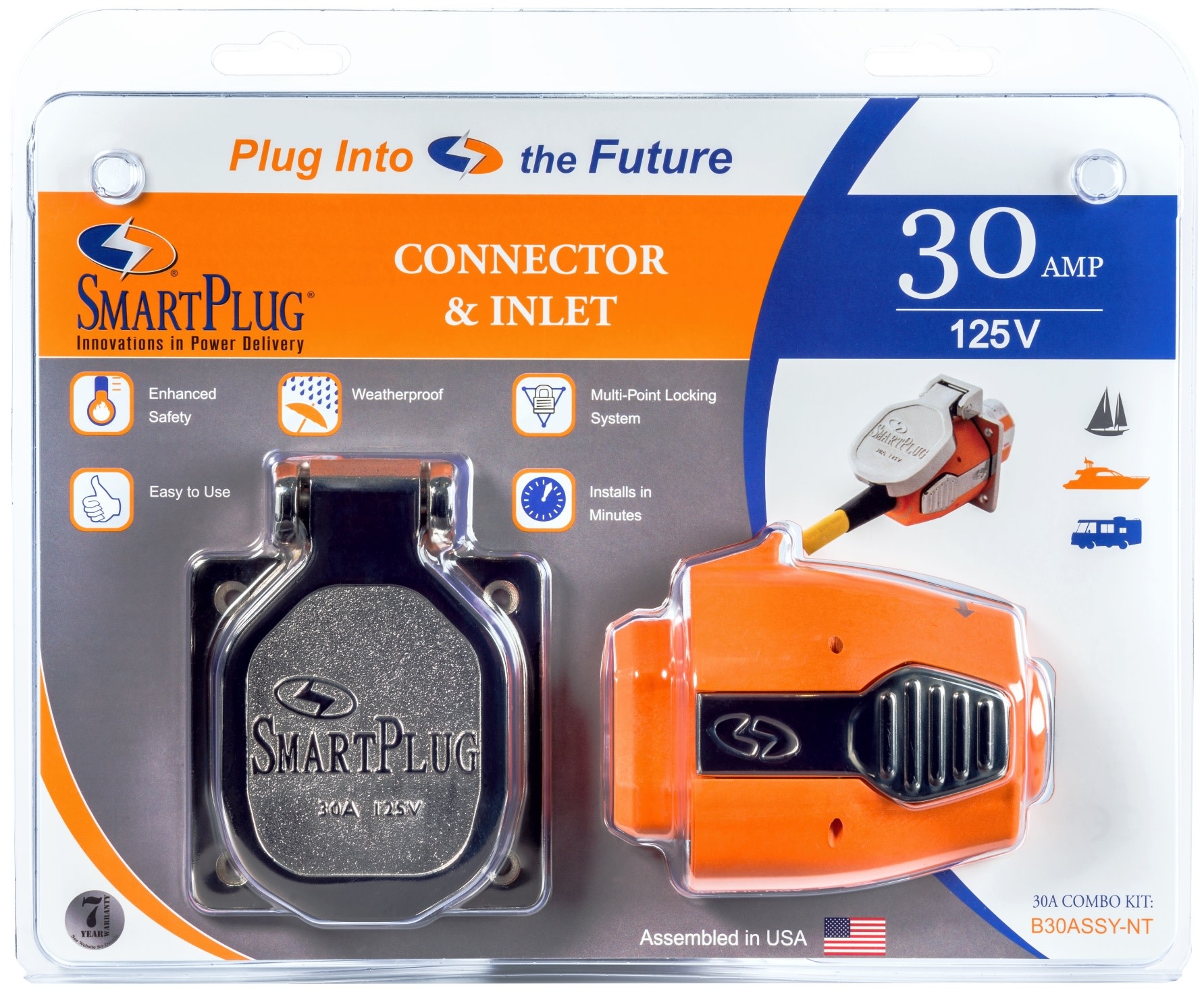 Smart Plug Smart Plug Retrofit 30 Amp - Fogh Boat Supplies