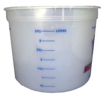 Tub 1 Gallon multi measure container - Fogh Boat Supplies