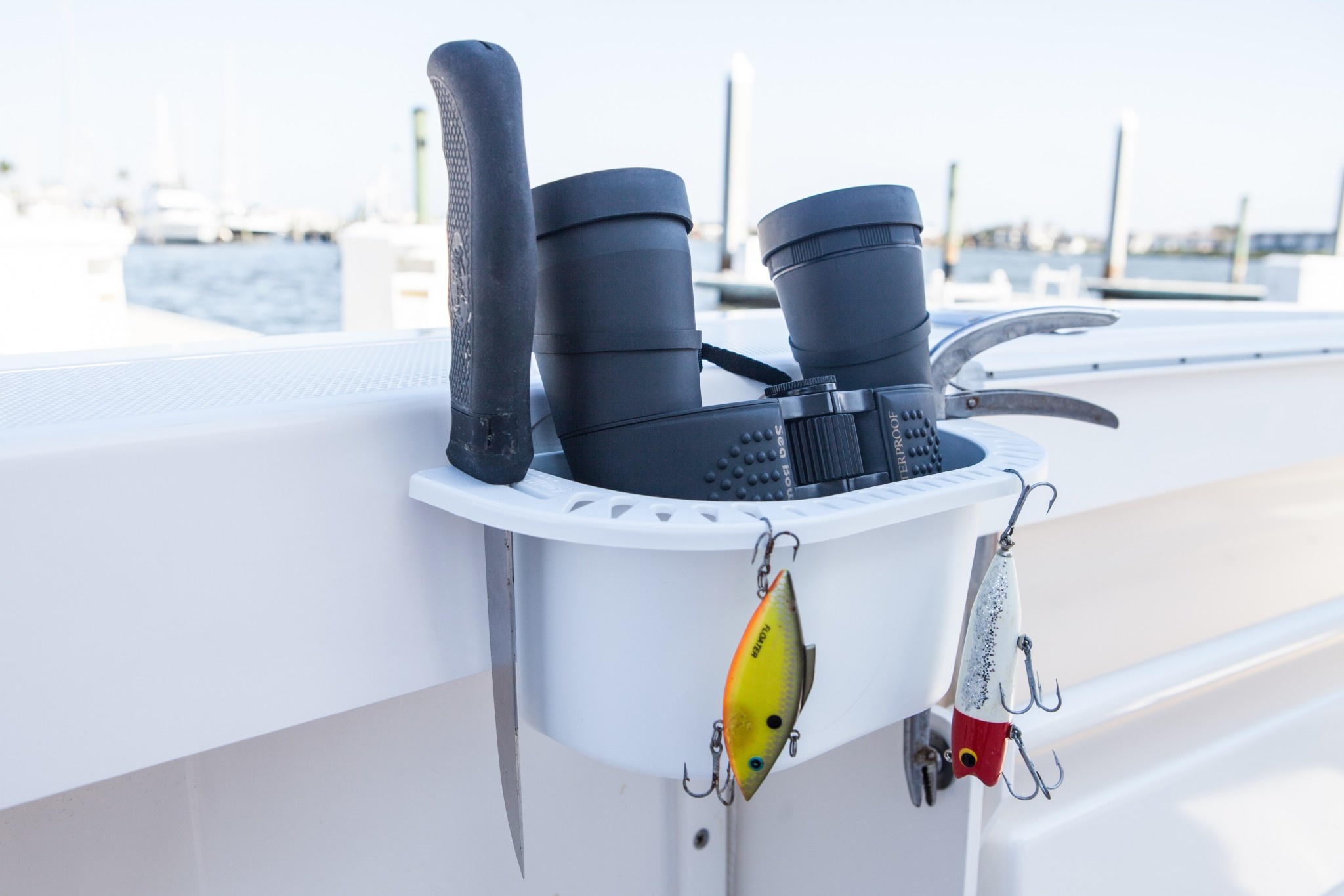 Boatmate Cockpit Organizer White - Fogh Boat Supplies