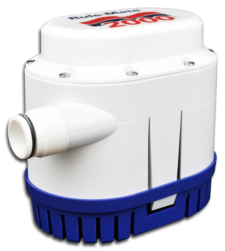 Bilge pump 2000GPH Auto Model RM2000 - Fogh Boat Supplies
