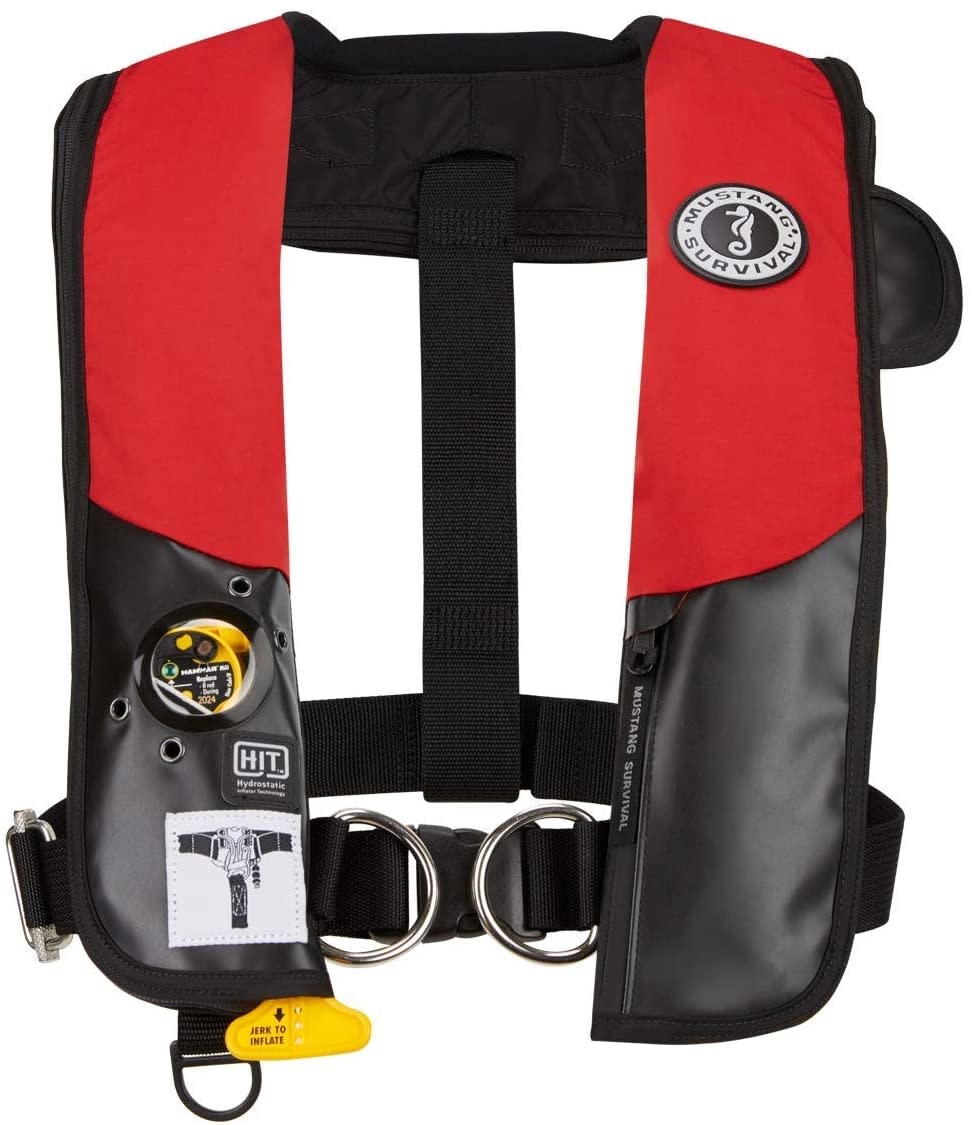Inflatable Hydro/Harness Red Black - Fogh Boat Supplies