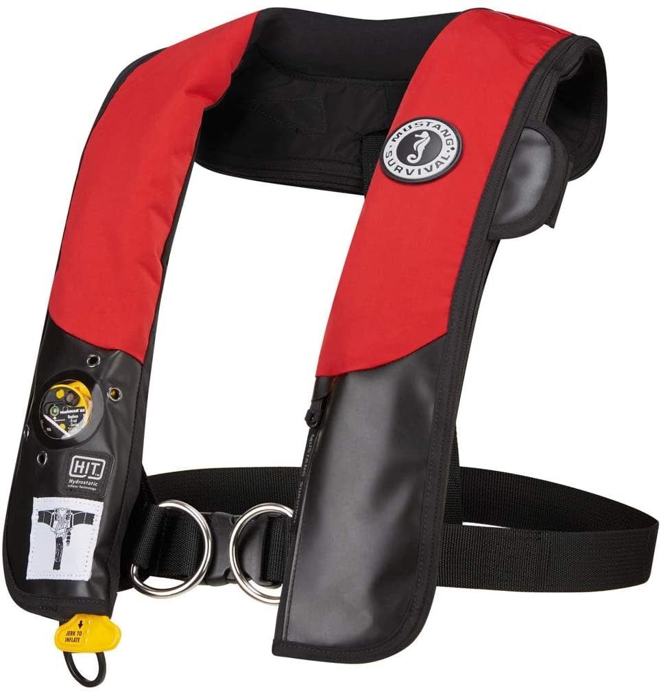 Inflatable Hydro/Harness Red Black - Fogh Boat Supplies